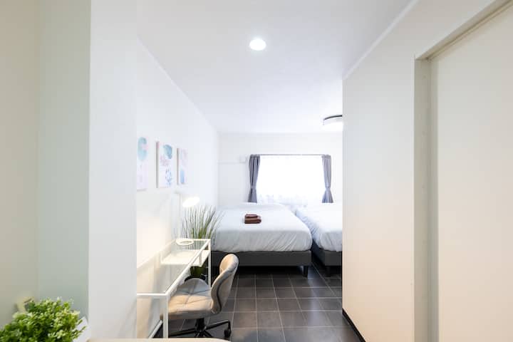 [Sale!]31sqm 4pax Modern Apt/projector/wi-fi - Ueno
