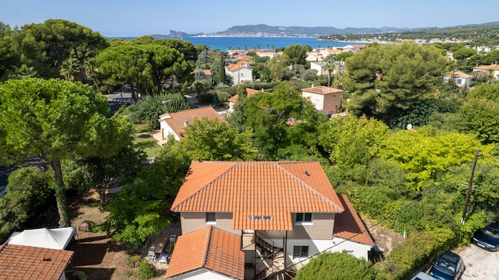 1er éTage D'une Villa à 200m De La Plage - Le Castellet