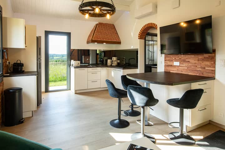 Le Refuge 3 Couchages Avec Piscine - Payrac