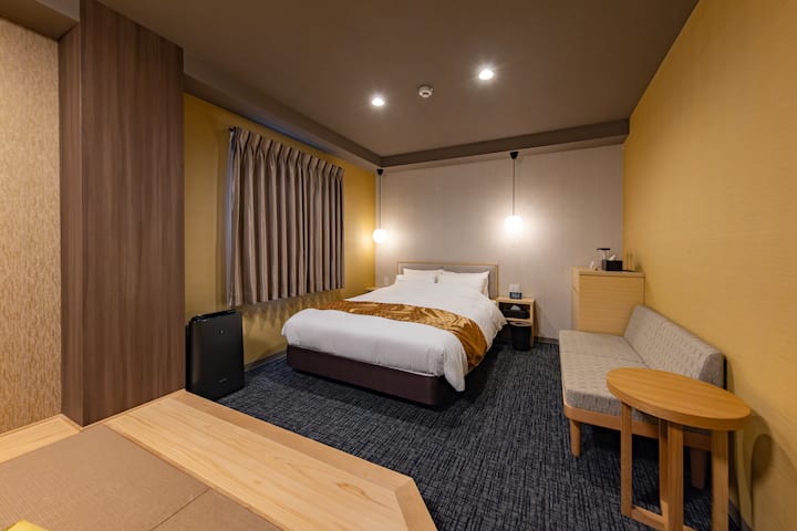 町屋風和モダンホテル／ダブルルーム／最大3名／京都駅より徒歩10分 - Kyoto
