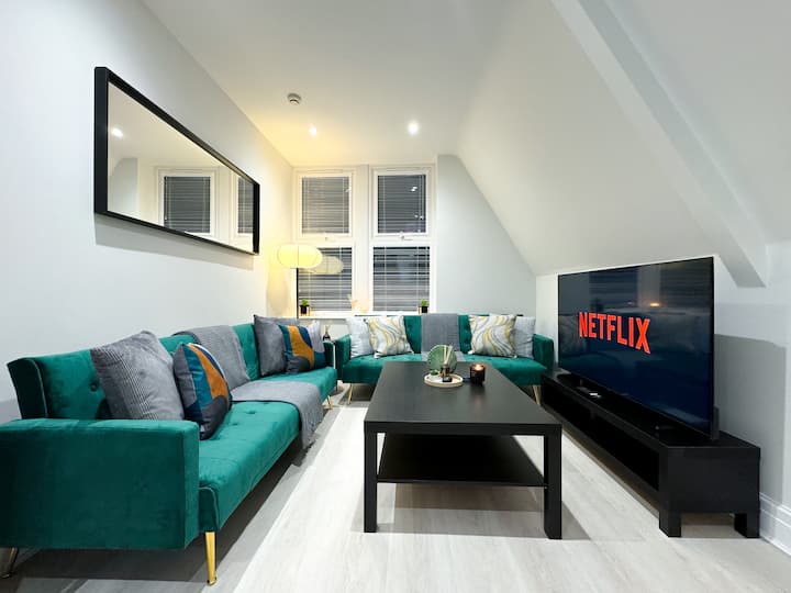 Modern & Relaxed 2 Bed Apartment Near City Centre - Cardiff