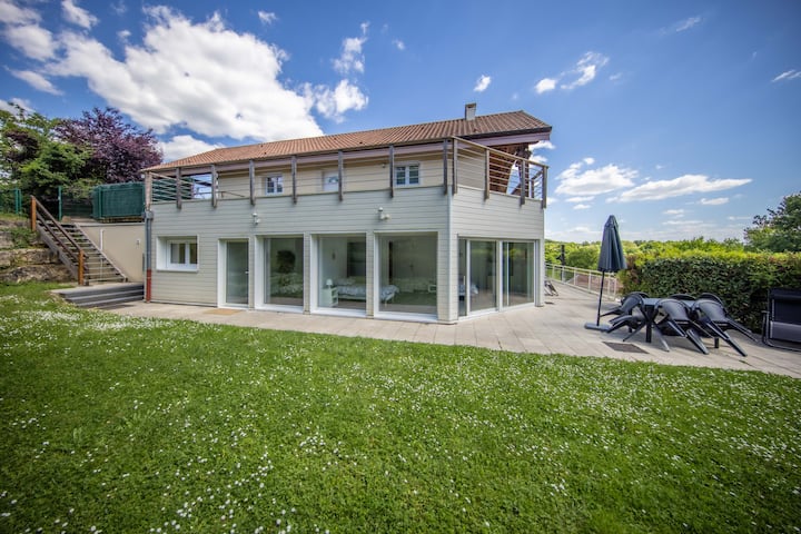 Grand Gîte Nature - 130m2 -Clim & Jardin Privé - Meurthe-et-Moselle