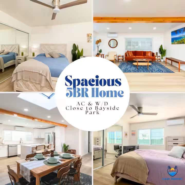Spacious 5br Retreat Near Beaches + Attractions - Chula Vista, CA