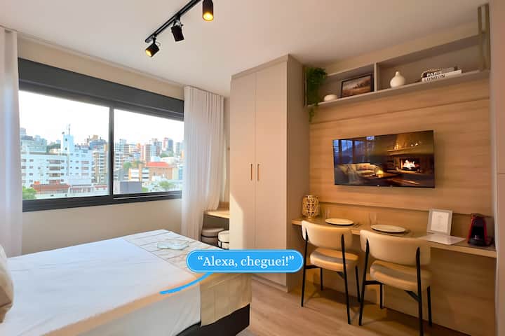 Luxo Piscina 180º, Alexa, Nespresso, Wifi, Smarttv - Porto Alegre Airport (POA)