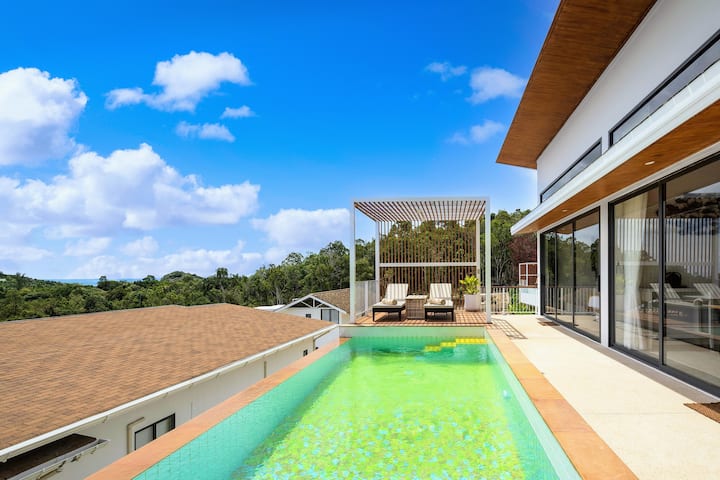 2 Bedroom Modern Private Pool Villa In Chaloklum - Ko Pha Ngan
