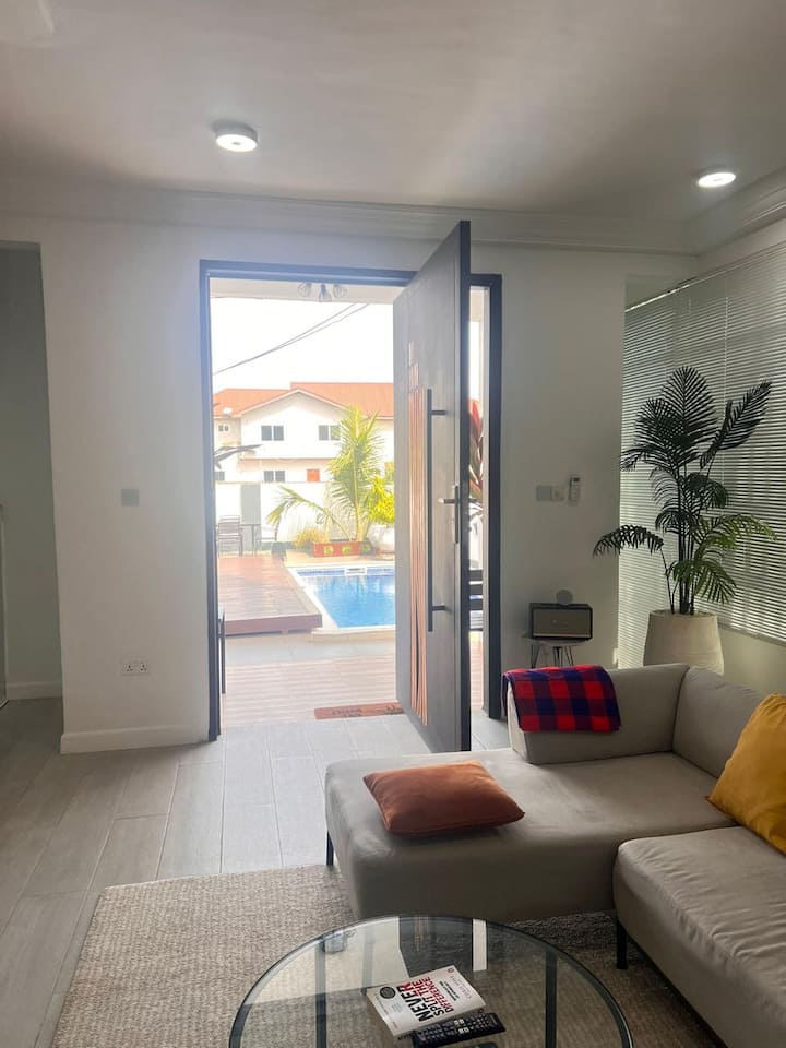 2 Bedrooms House With Private Pool-near Airport - Ghana