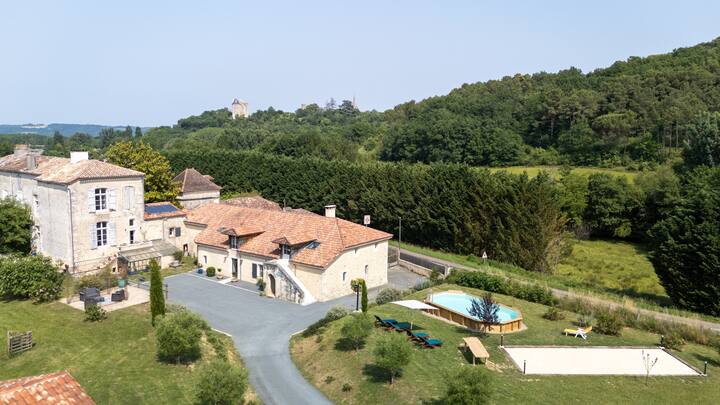 Cap De Jean - Piscine, Jardin Et Salles De Jeux - Damazan