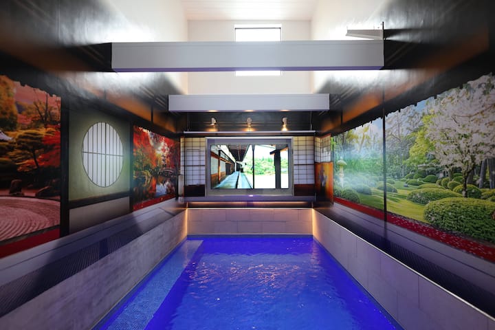 【Villa With Pool & Sauna】luxury Space/no Meal/8ppl - Fukuoka