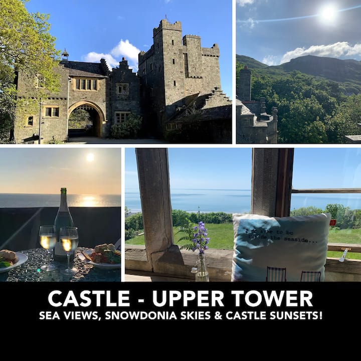 Magical Castle Retreat – Tower Views & Sunsets - Barmouth