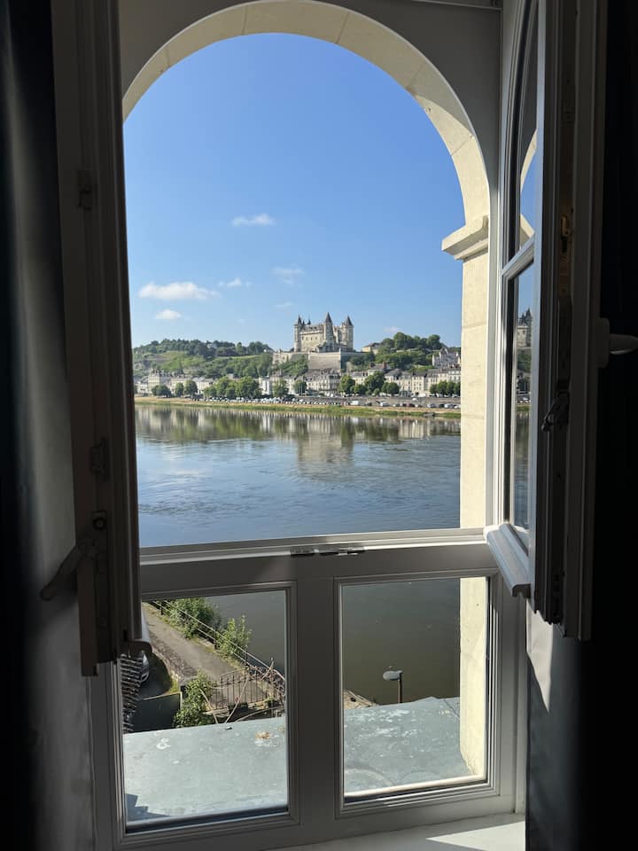 Vue Loire/château Exceptionnelle - Saumur