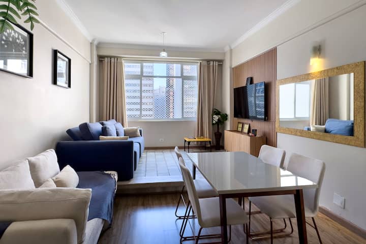 Pa1002 | 2 Quartos Na Av. Paulista: Vista Trianon - São Paulo