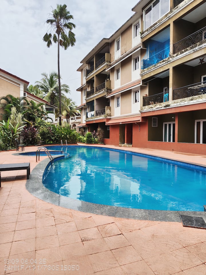 4 Flats | Pool | Wifi - Goa