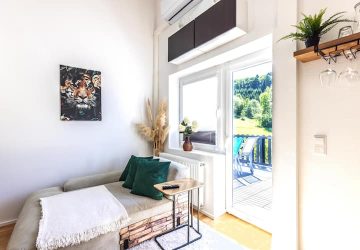 Premium Suite - Forest View- Balcony - Blackforest - Bühl