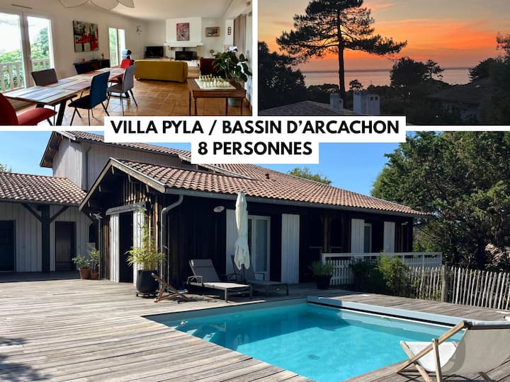 Villa Spacieuse Au Pyla, 8 Pers - Arcachón