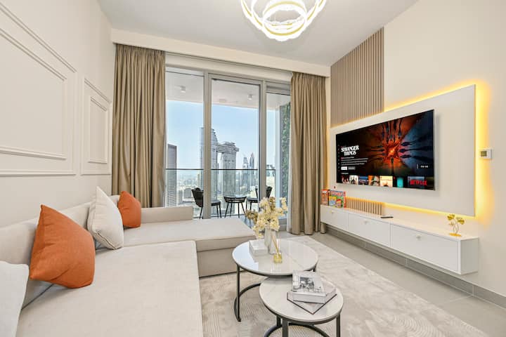 New 2br Downtown| Burj Khalifa | 8 Min Dubai Mall - Émirats arabes unis