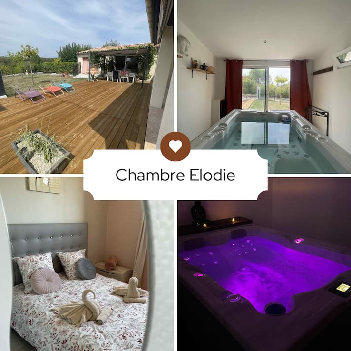 Chambre D'hôtes Elodie Petit Déjeuner Tv Jacuzzi - Vallon-Pont-d'Arc