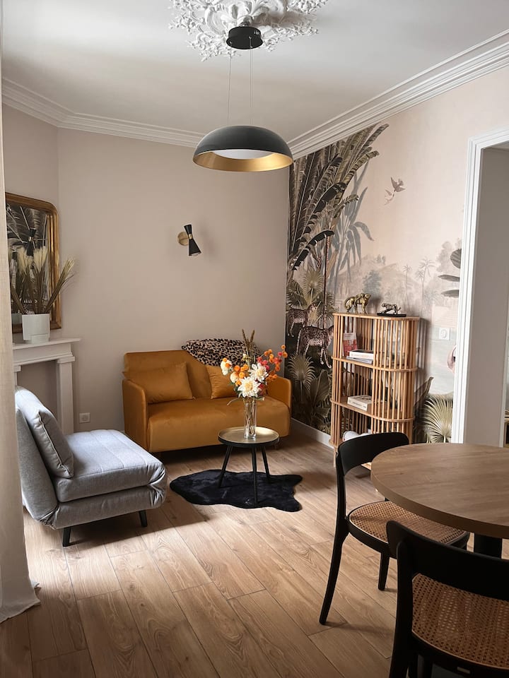 Appartement Central Avec Chambre, Proche Métro - Paris