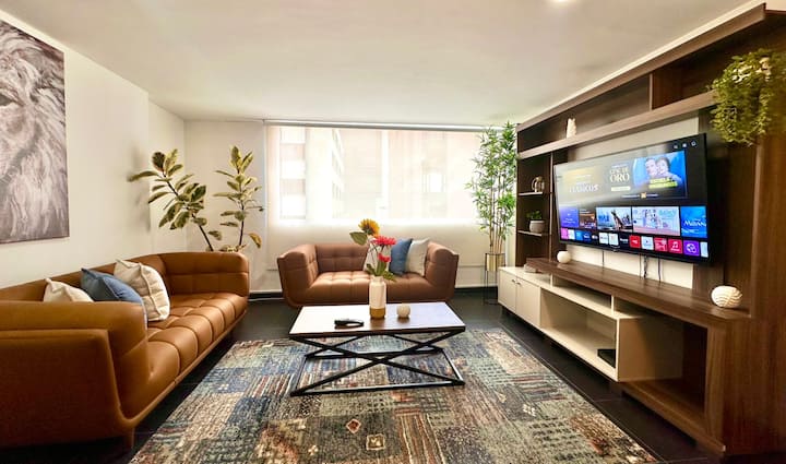 Marriott, Hilton, Fast Wifi, King Size Calle73 - Bogotá