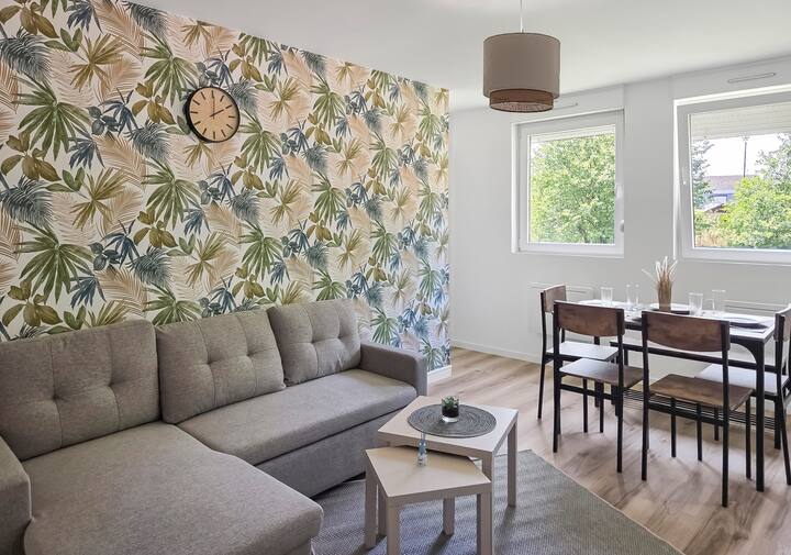 Carl'apartment2 Professionnel Famille Wifi Parking - Saint-Avold