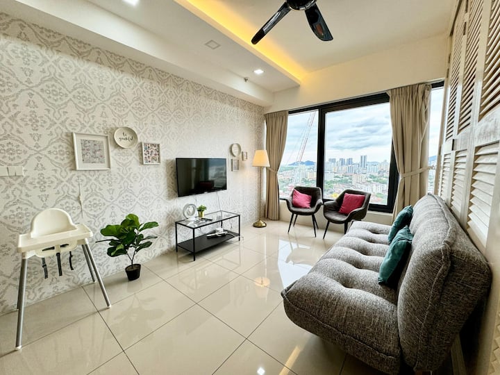 Cozy 2br @ Tropicana 218 Macalister Georgetown - Penang