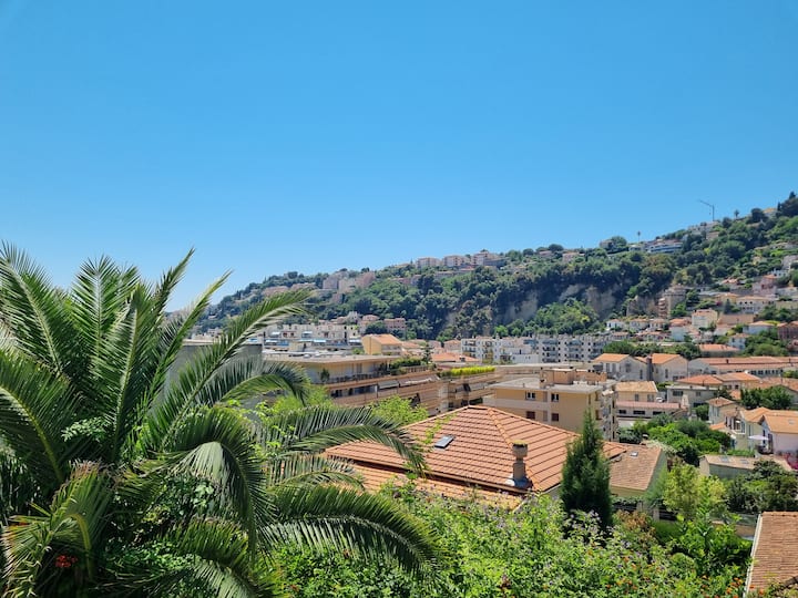 Maison Niçoise Au Calme Proche Du Centre +Parking - Nice