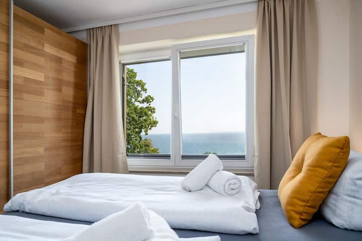 Fewo Hafenliebe - Fireplace, Sauna, Sea View - Sassnitz