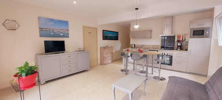 Appart Le Trio, 3 Pers, Plein Pied - Granville