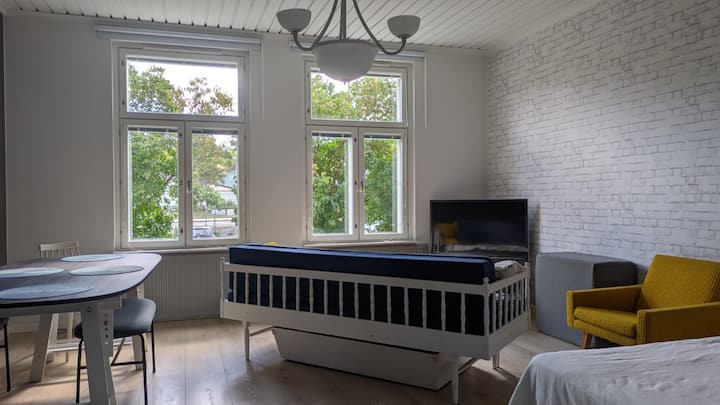 Wooden Row House Apartment Near The Center - Turku