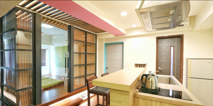 放眼探秘境 - 25 坪雙臥房和式雙人公寓 - 만저우 향