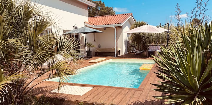 Villa Bassin D'arcachon Piscine Entre Mer & Forêt - Andernos-les-Bains