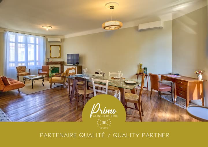 Maison Grenat, Avec Terrasse By Primo Conciergerie - Nevers