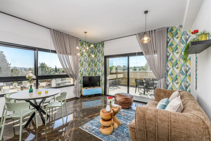 Penthouse With Pool - Jerusalem