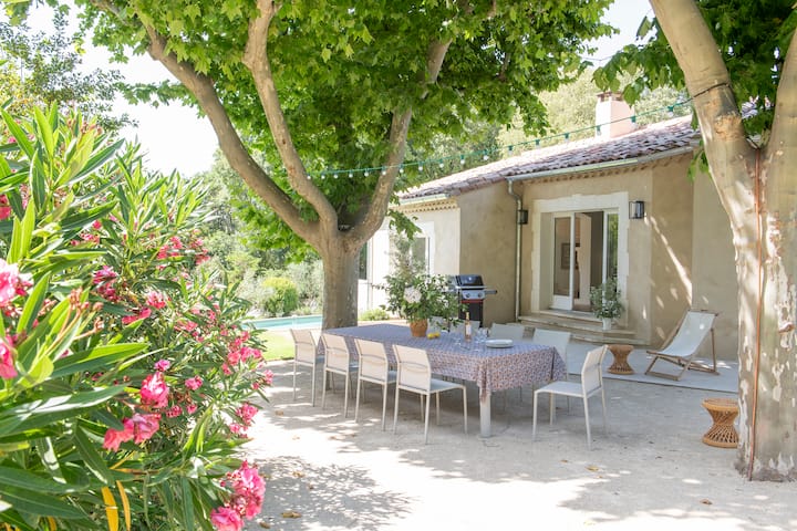 Mas Avec Vue Dans Un Vignoble - Fontvieille