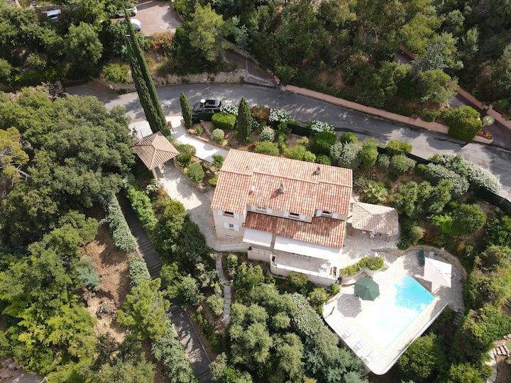 Villa Climatisée, Vue Mer, Piscine, Proche Plage - Agay