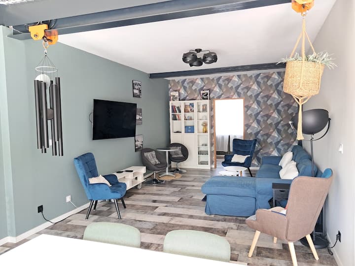 Maison Moderne, 6 Min Du Circuit - Le Mans