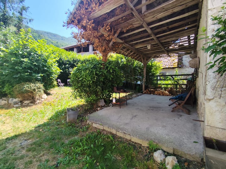Charmante Maison Avec Jardin Au Coeur Des Vignes - Lac du Bourget