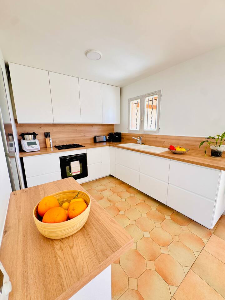 Maison Vue Imprenable Sur Le Château De Crémat/3ch - Nice