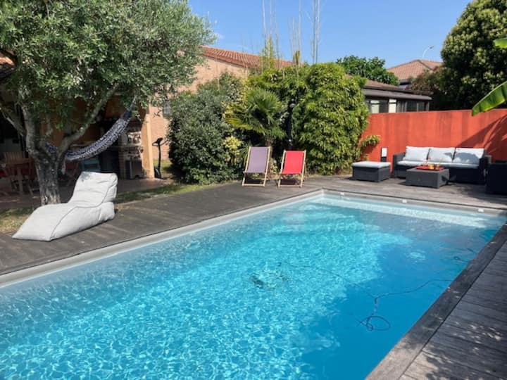 Villa Avec Piscine à Bègles - Artigues-près-Bordeaux
