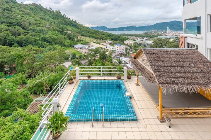 *4br Patong Phuket’s Biggest City Sea View V199 - Patong Beach