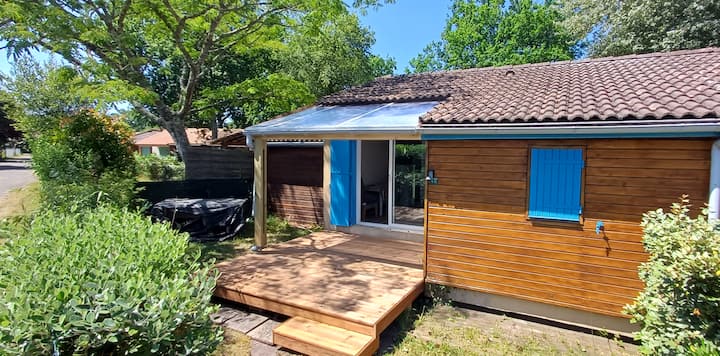 Chalet Avec Jardin/terrasse - Lac d'Hourtin