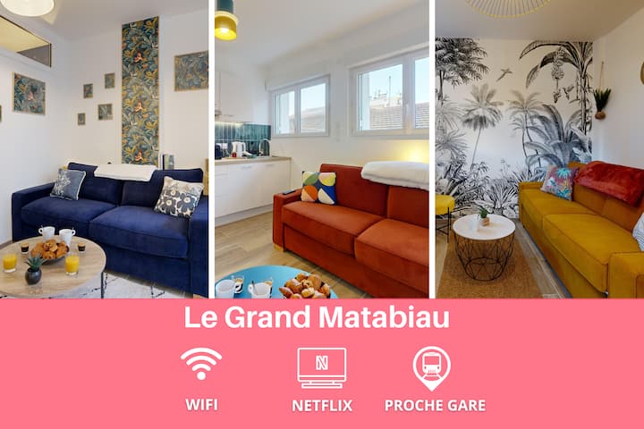 Expat Renting - Le Grand Matabiau - Netflix - Gare - Fenouillet