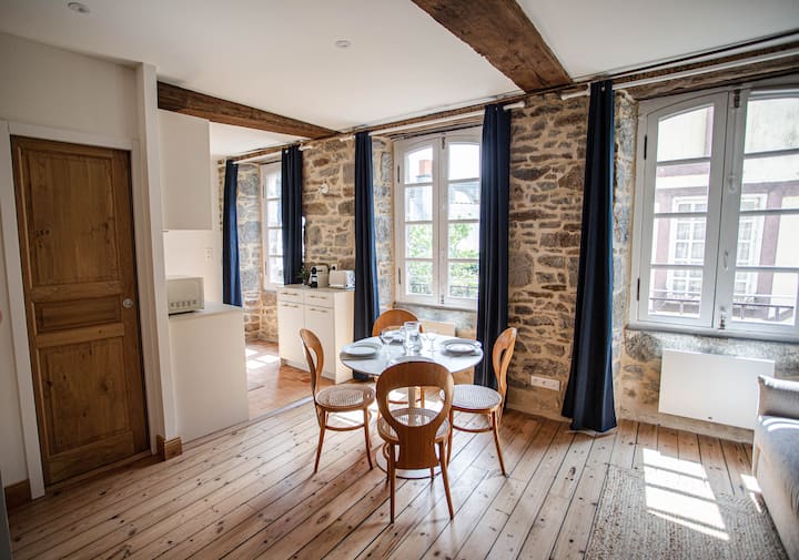 Studio éLégant Rue Du Jerzual – 2 à 4 Pers, Dinan - Dinan
