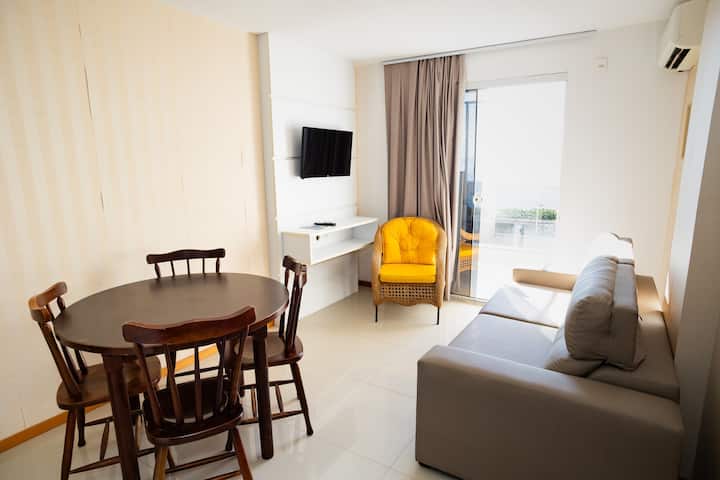 601 Apt Para 4 Pessoas Em Floripa - Al Mare Hotel - Florianópolis