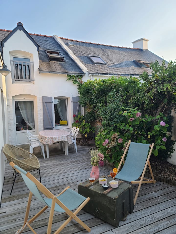 Notre Joli Nid Breton, à 10min à Pied Des Plages - Saint-Gildas-de-Rhuys