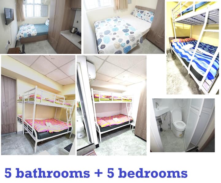 Large Group 5 Bedrooms + 5 Bathrooms K11 Tst Mtr - Hong Kong
