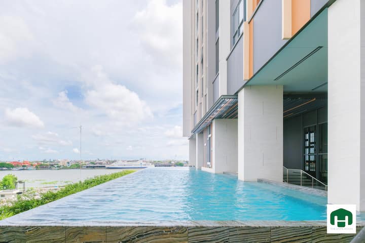 2bd-riverside Apt. /Corner Room/next To Terminal21 - Bangkok