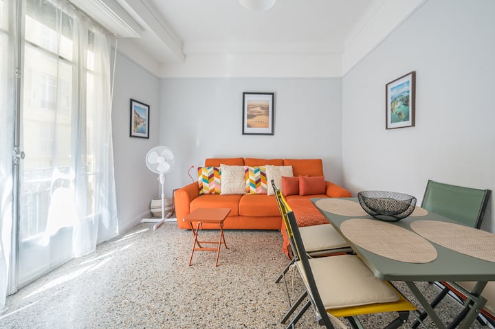 Appartement Nice Centre - 2 Chambres - Climatisé - Nice