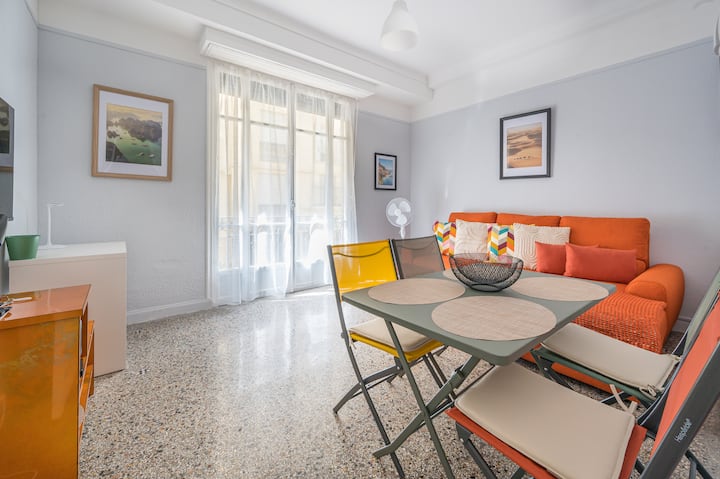 Appartement Nice Centre - 2 Chambres - Climatisé - Nice