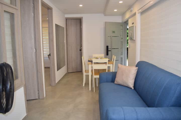 Apto Ejecutivo Con Piscina Y Confort 2 Hab - Villanueva
