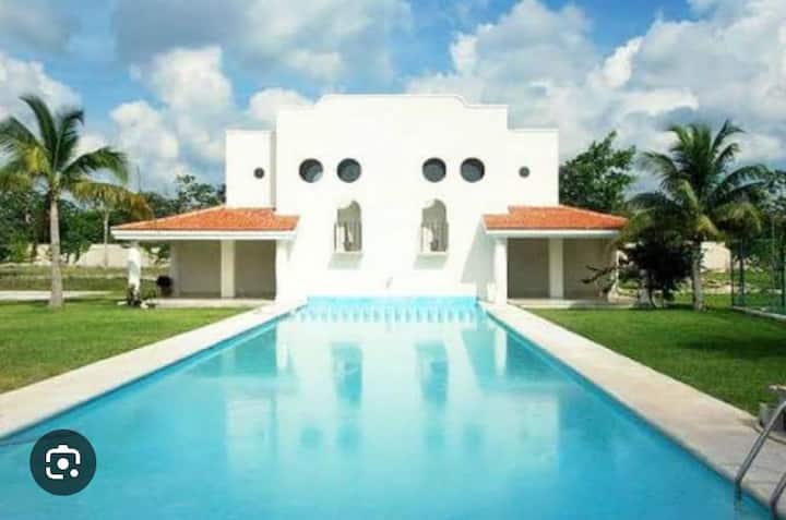 Depto. Familiar Con Alberca - Puerto Morelos